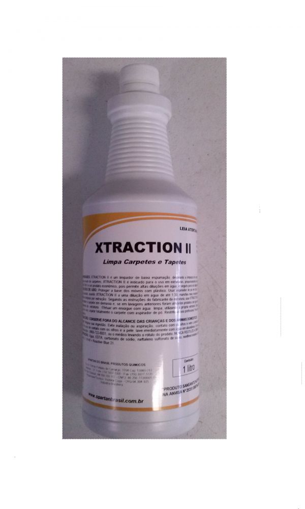 Limpador de Carpete por Extração XTRACTION II 1 litro Spartan SPARTAN ...